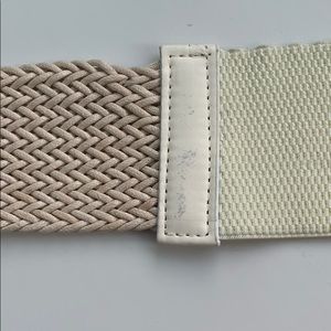 Accessories | Wide Cream Belt | Poshmark